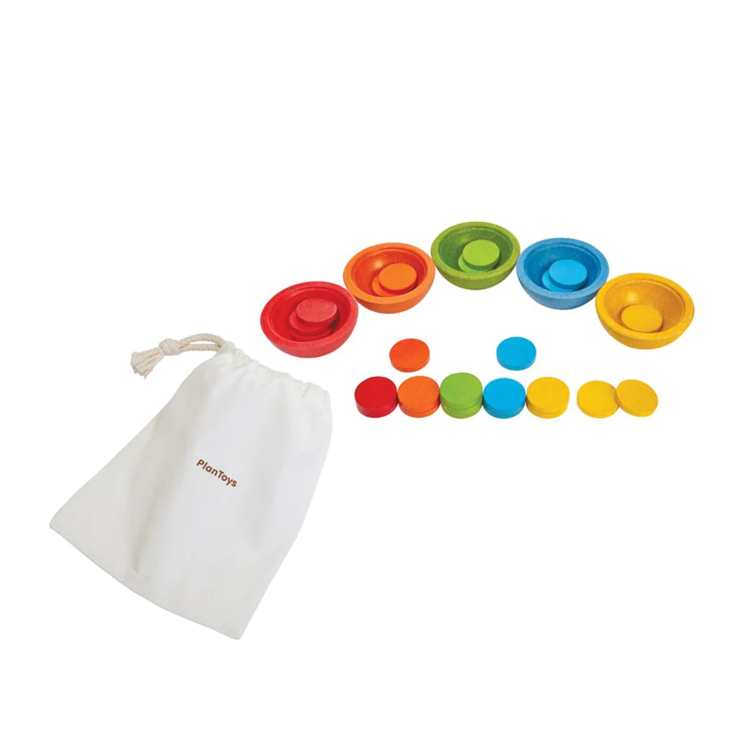 Plan Toys - Sort and Count Cups – Colorado Baby